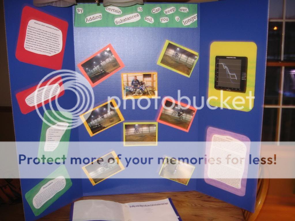 Science Fair project | Dirt Bike Addicts